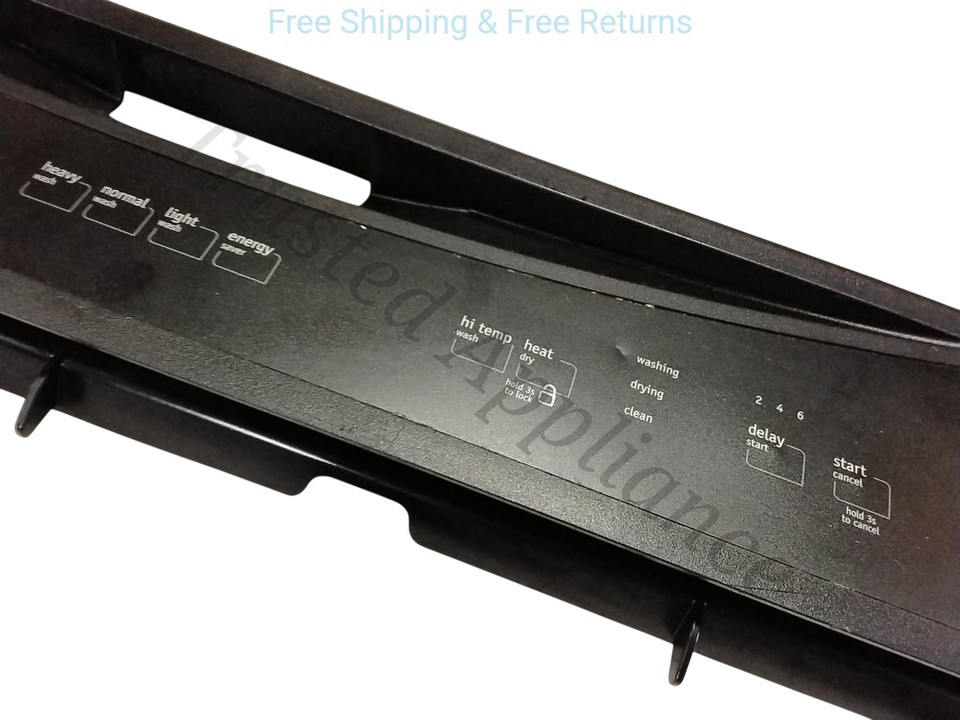 OEM Frigidaire Dishwasher Control Panel 5304506542 BLACK | eBay