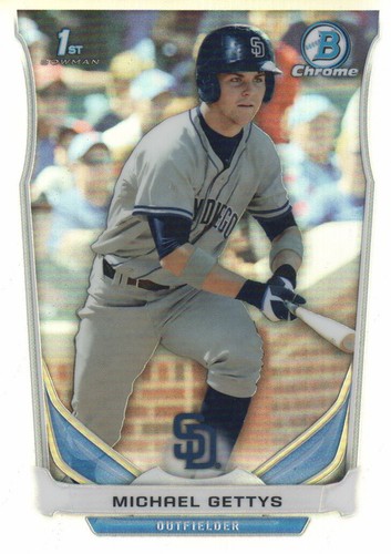 2014 Bowman Chrome Draft Baseball Refractor #CDP49 Michael Gettys | eBay