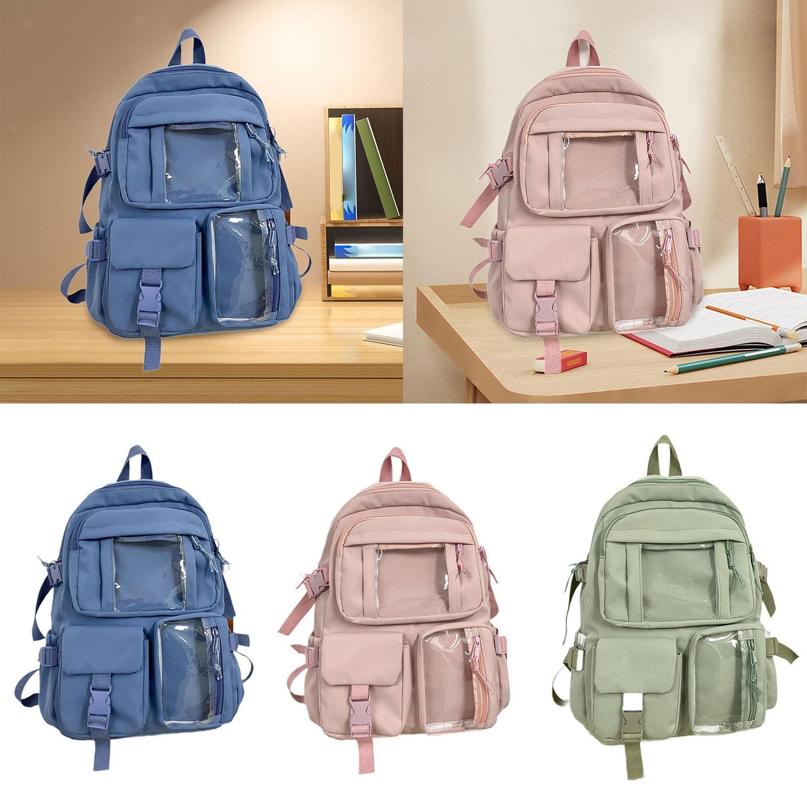 School Backpack Lightweight Cartoon Cute Bookbag for College Boys Girls ...