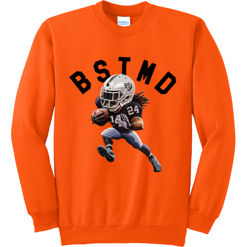 Neuf Art Society x SWOD Bstmd Toon Sécurité Orange Ras Pull SM-4XL ...
