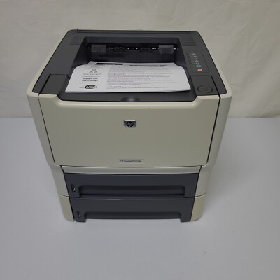 HP LaserJet P2015DN Printer SERVICED W/ Toner Extra Tray Duplex Network ...