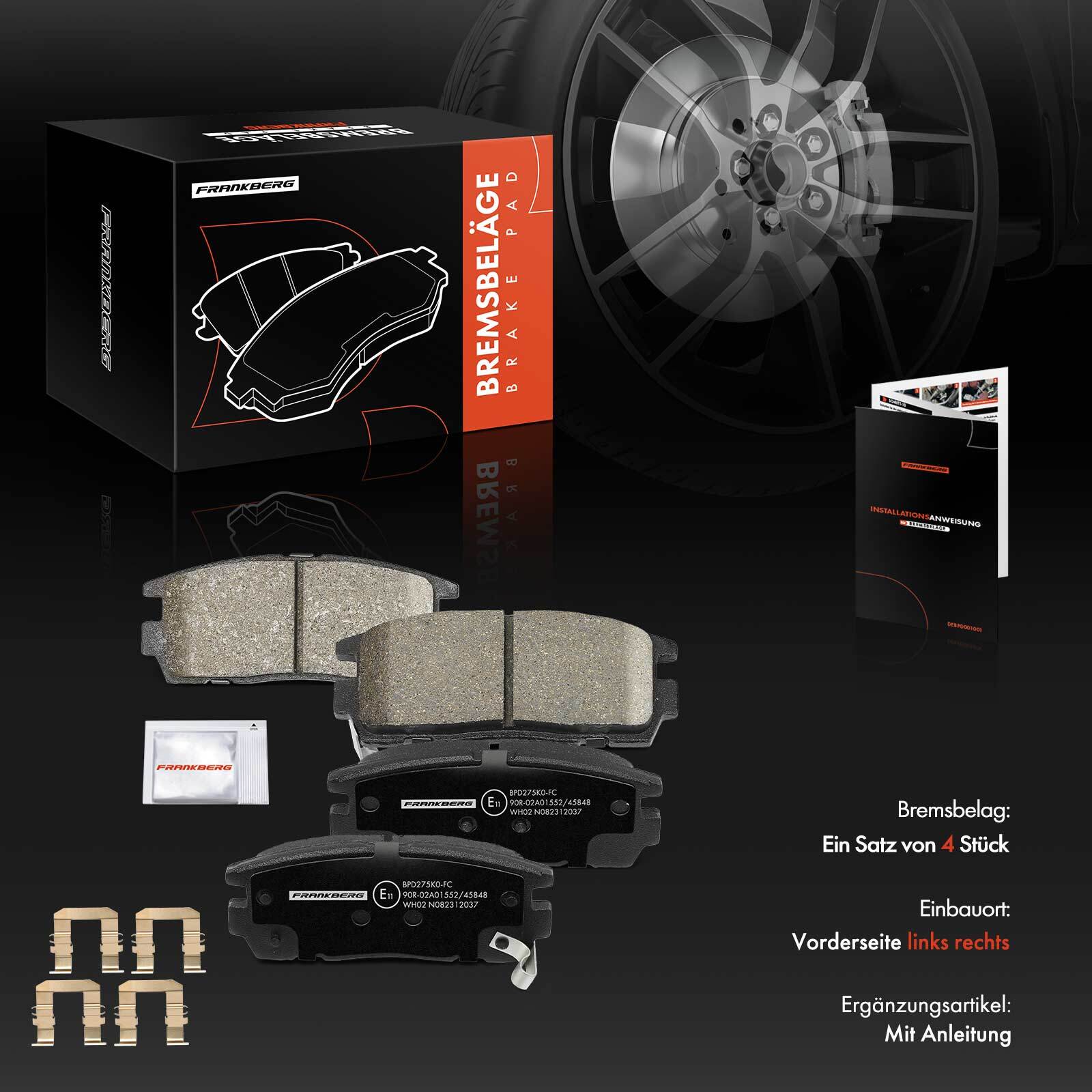 Bremsbeläge Bremsbelagsatz Hinten für Opel Antara L07 Chevrolet Captiva ...