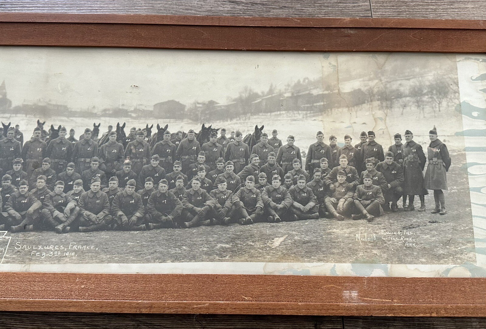 2 Antique WW1 28th Division 108th Machine Gun Keystone Doughboy ...