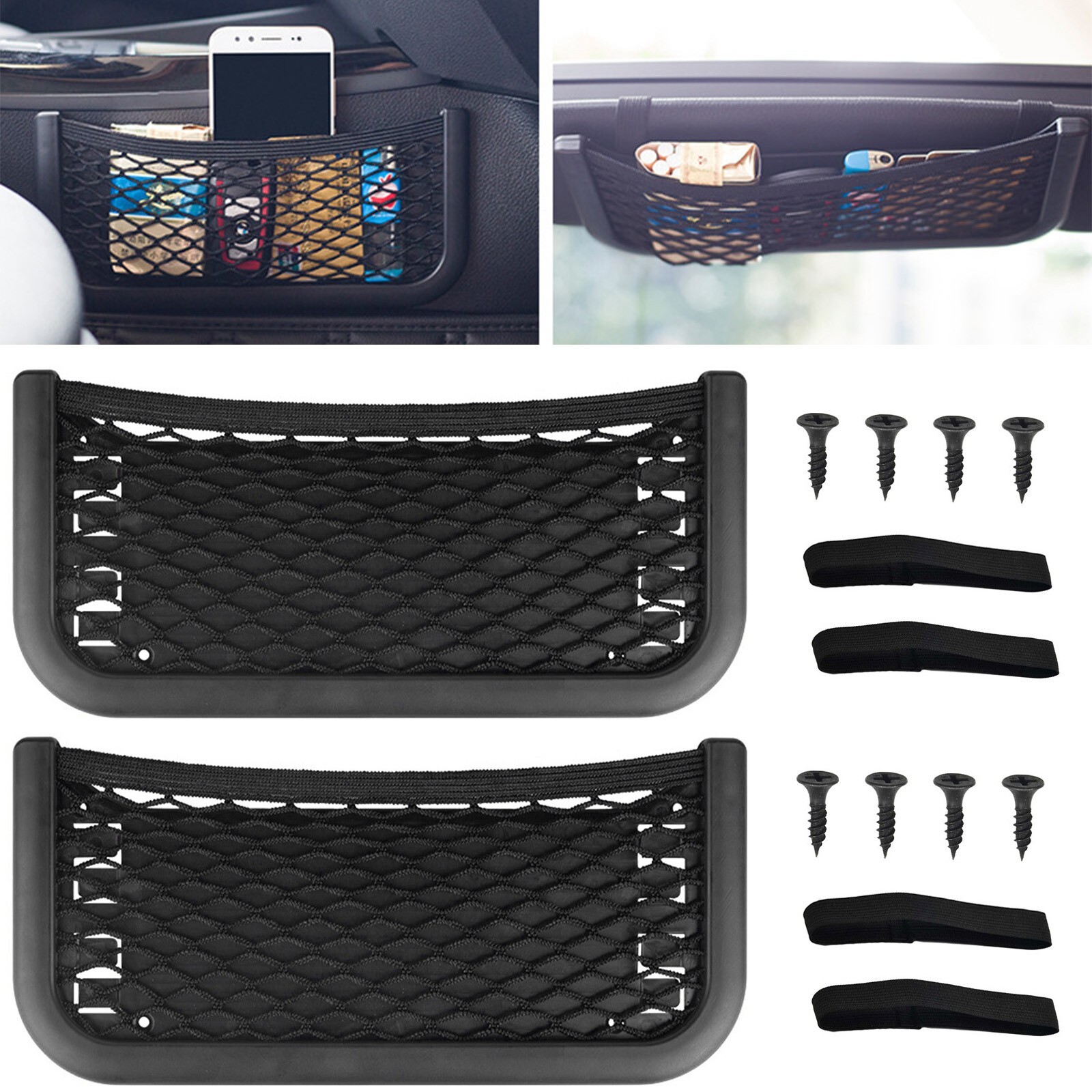 MOTORHOME CAMPER VAN CARGO STORAGE NETS 250x120 ORGANISER for Vauxhall ...