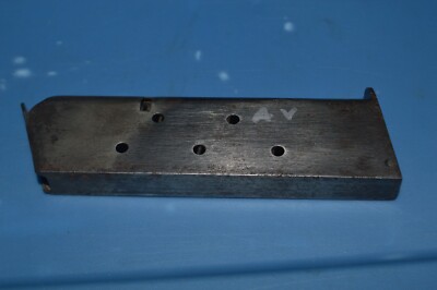 LOT #G VINTAGE 2 TONE GI 1911 .45 ACP 7 RD. PISTOL MAGAZINE "A V ...