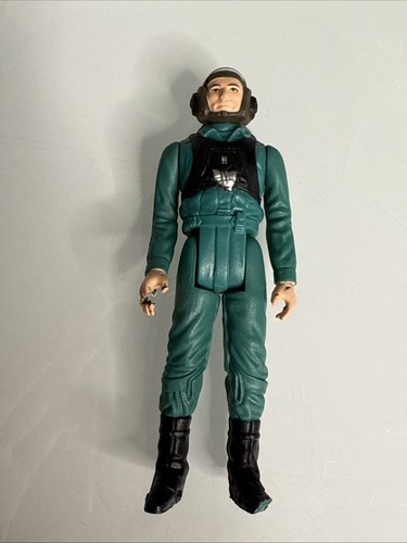 Vtg Star Wars A-Wing Pilot Last 17 POTF Action Figure 1984 Kenner ...