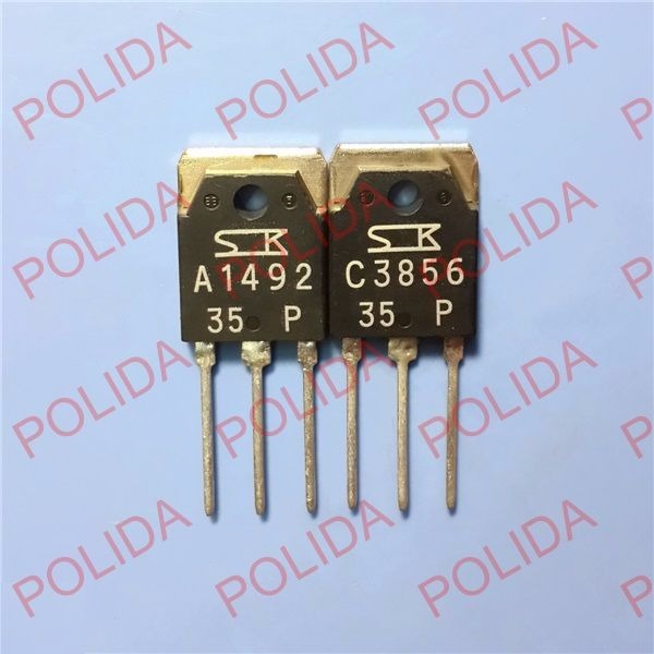 1PAIR or 2PCS SANKEN TO-3P 2SA1492-P/2SC3856-P 2SA1492/2SC3856 A1492-P ...