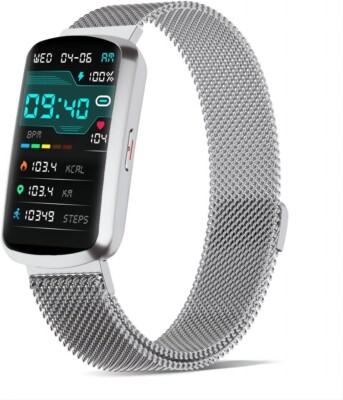 Fitness Activity Tracker Watch as Fitbit Heart Rate Monitor Pedometer ...