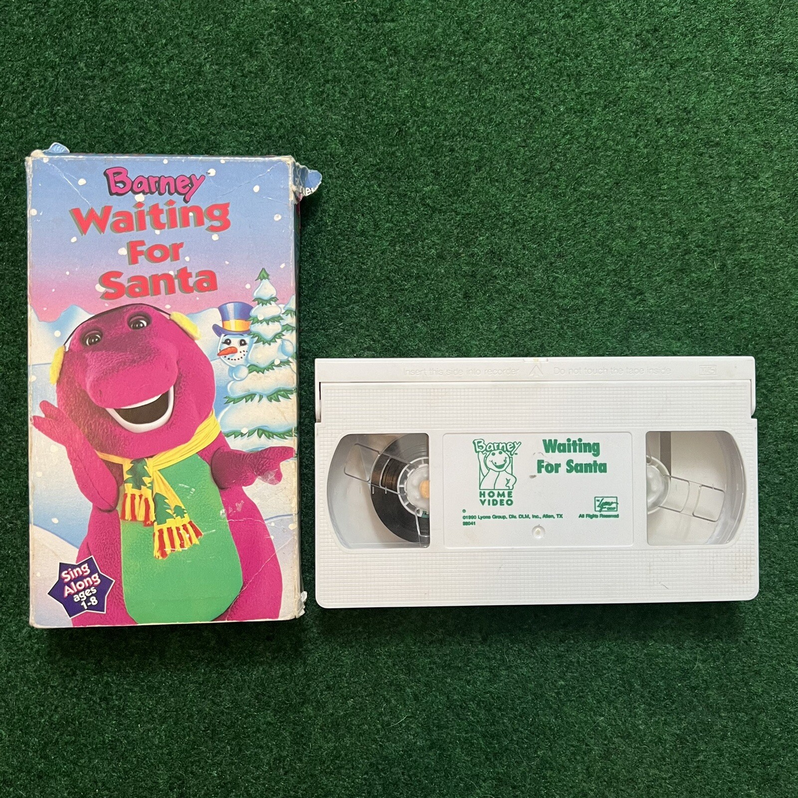 Barney Waiting For Santa - Sing Along (VHS, | Grelly USA
