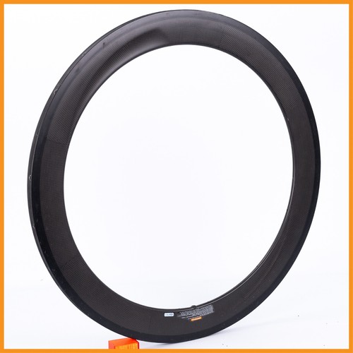 NEW AERO 60mm CARBON RIM 650c 24 HOLES 24H ROAD BIKE BICYCLE BRAKE 26 ...