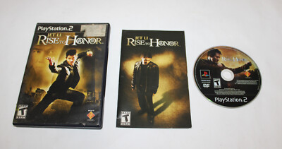Jet Li Rise to Honor - Complete PlayStation 2 PS2 Game CIB - Tested ...