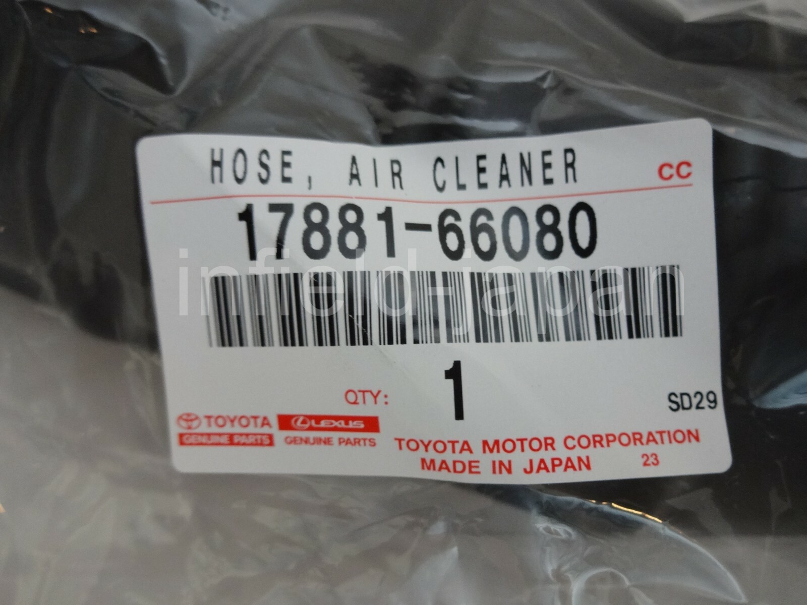Genuine Toyota 95-97 Land Cruiser Lexus LX450 Air Intake Hose 17881 ...