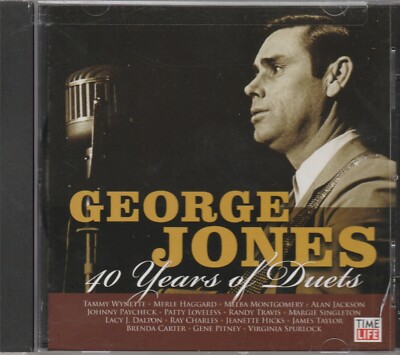 GEORGE JONES 40 Years of DUETS TIME LIFE CD TAMMY WYNETTE MELBA ...