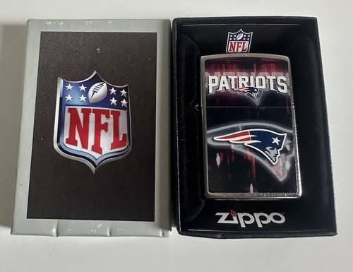 NFL New England Patriots Zippo Lighter Football NEW 28604 Light ...
