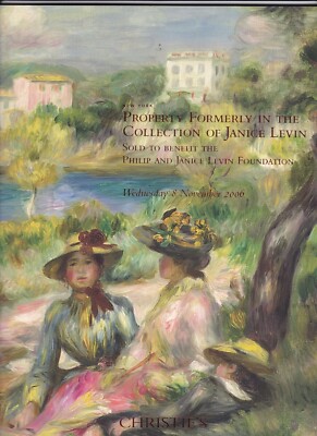 Christie's Impressionist Art Janice Levin Collection Auction Catalog ...
