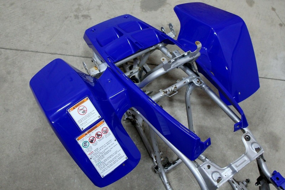 NEW Yamaha Banshee fenders front + rear plastic body 1987-2006 BLUE | eBay