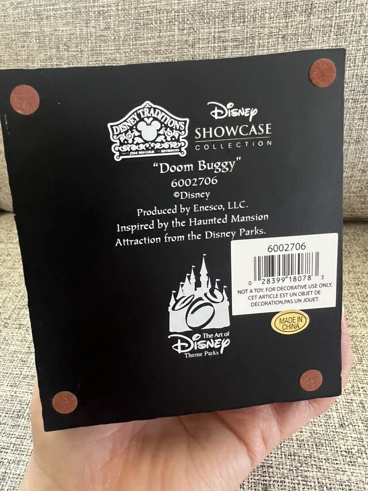 Jim Shore Disney Parks Haunted Mansion Doom Buggy Hitchhiking Ghosts ...