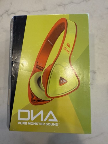 Brand New Monster DNA Wired Noise Isolating Headphones Neon Yellow ...
