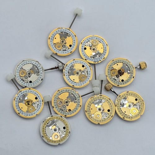 10 Watch Movements Swiss V8 7 Jewels 17mm Tag Heuer Parts Or Repair #16 ...