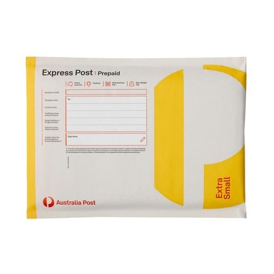 Australia Post Express Post Prepaid Padded Mailer Extra Small – 10 Pack ...