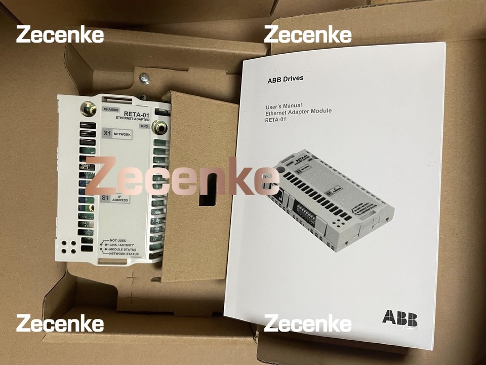 Brand New ABB RETA-01 REV N Ethernet Adaptor Module Reta-01 | eBay