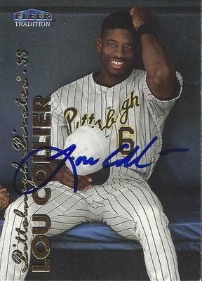 Lou Collier Pittsburgh Pirates 1999 Fleer Tradition Signed Card | eBay
