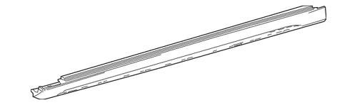 Mercedes Benz Genuine CLA 250 2021-2023 Left Rocker Molding OE ...