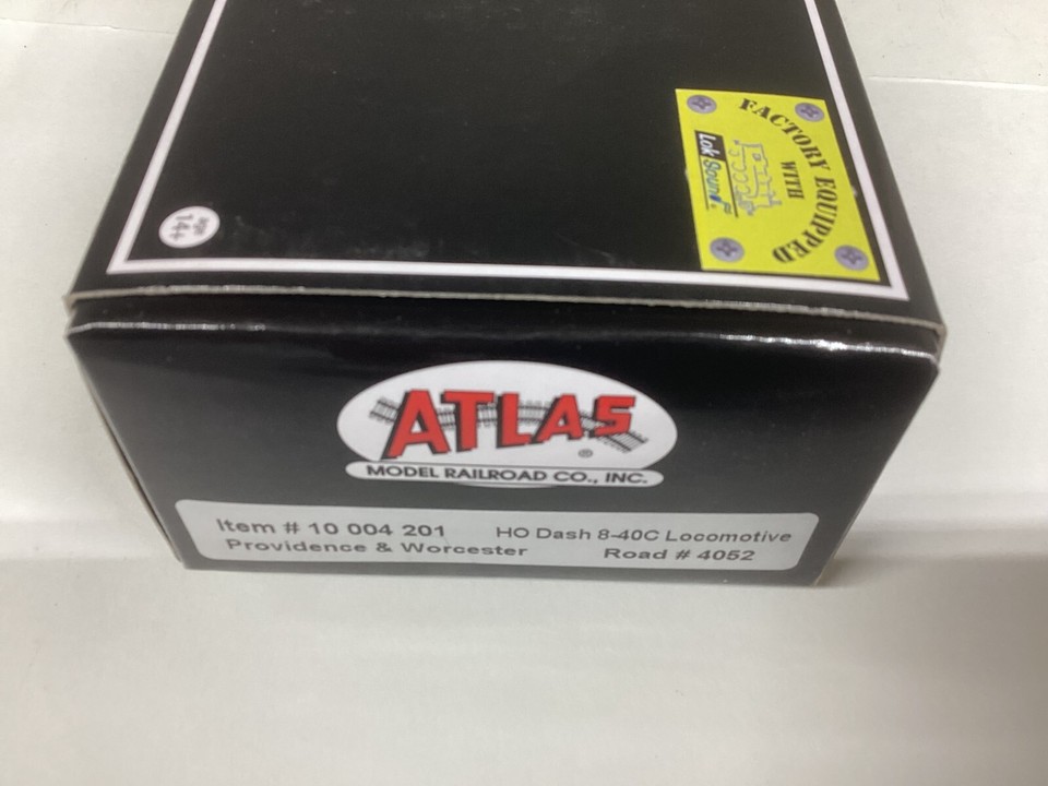 Atlas #10 0004 201 HO scale "P&W“ Dash 8-40C locomotive with sound Rd ...