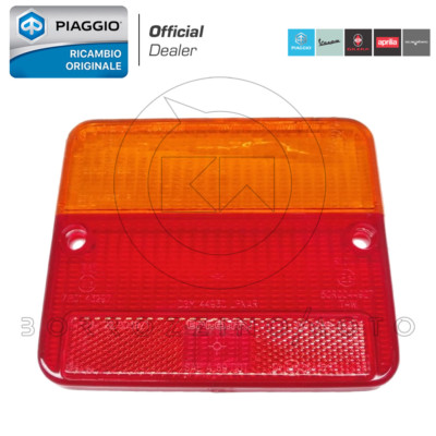 GEMMA FANALINO FRECCIA POSTERIORE STOP TRIOM PIAGGIO APE MIX 2T 50 1998 ...