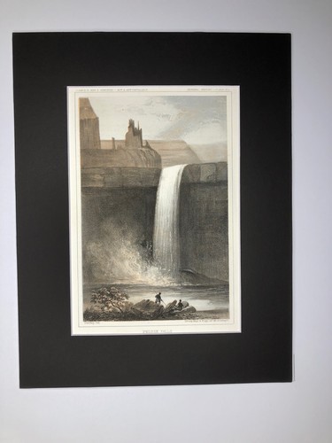 PULUSE FALLS Hand tinted Lithograph R.R. Survey 1855-1861 | eBay