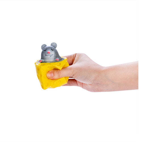 Pop Up Mouse in The Cheese Squeeze Adorable Tactile Delightful Durable ...