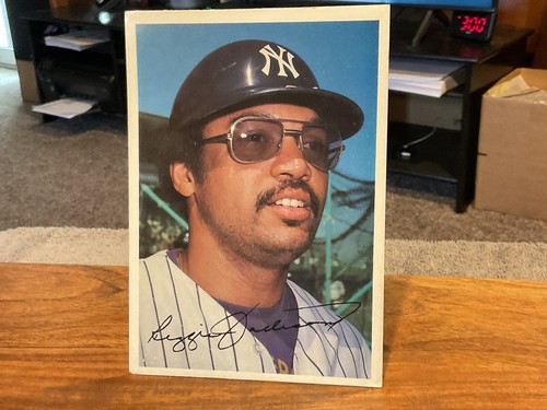 1981 Topps Baseball 5x7 Big Card Reggie Jackson New York Yankees NMT ...