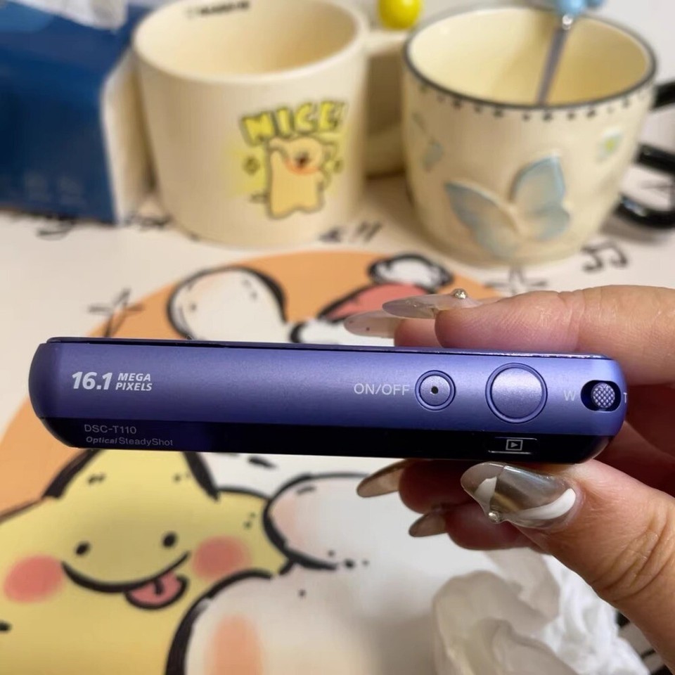 Sony Cyber Shot DSC-T110 Digital Camera 16.1MP 4x Optical Zoom Touch ...