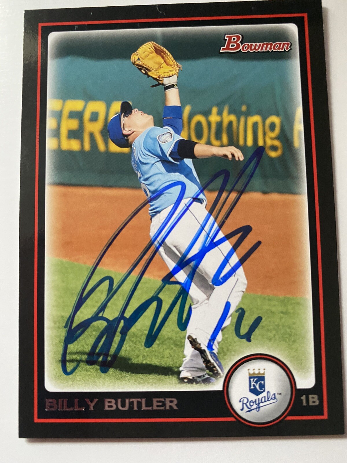 Billy Butler Signed 2010 Bowman Kansas City Royals Card # 86 | eBay