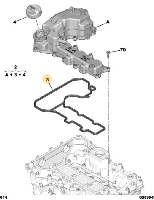 CITROEN C3 SX Engine Cylinder Head Gasket 9802595980 New Genuine | eBay UK