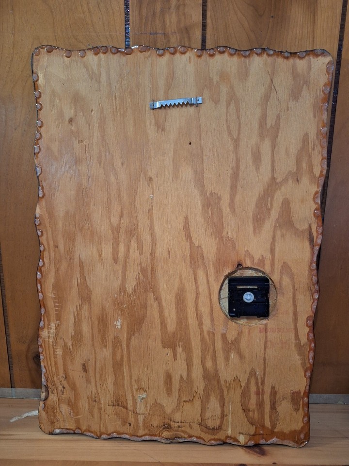 Martin Luther King Print On Board With Clock | eBay