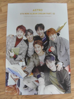 ASTRO - DREAM PART. 02 (TYPE D) [ORIGINAL POSTER] *NEW* K-POP | eBay