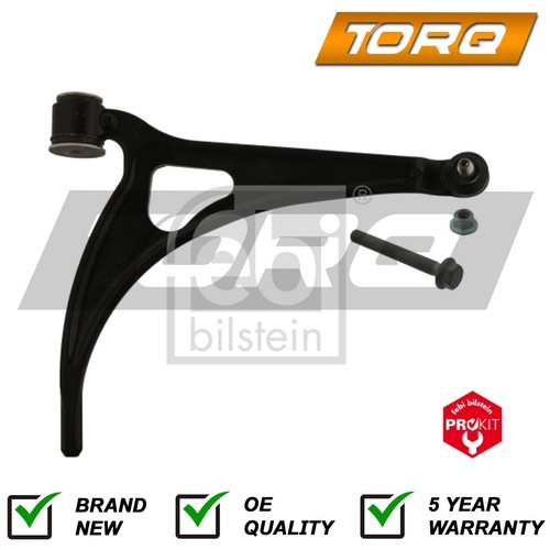 Track Control Arm Front Right Lower Torq Fits Audi A2 2000-2005 1.4 1.6 ...