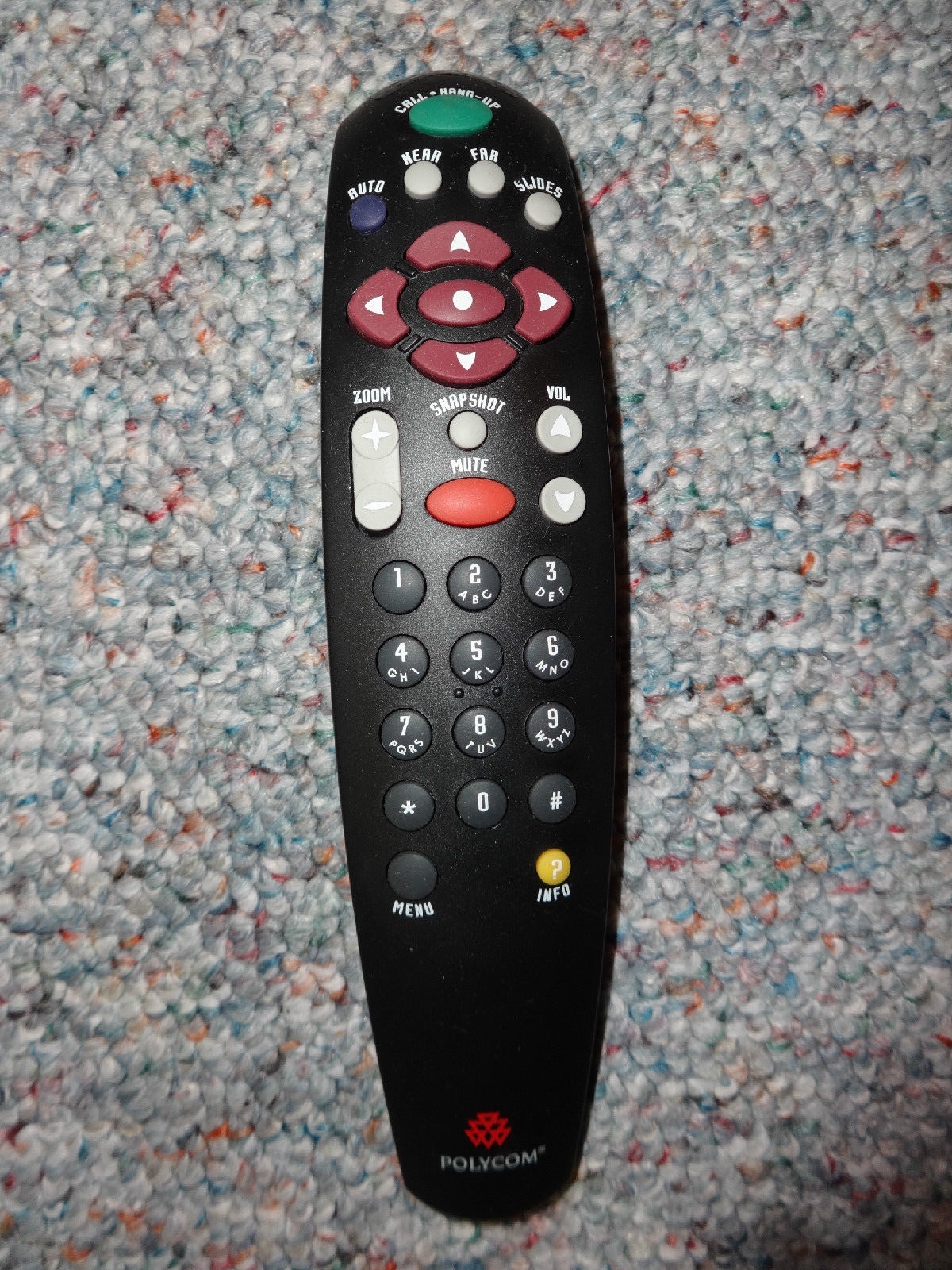 POLYCOM REMOTE CONTROL FOR VIEWSTATION 323 SE FX EX VS4000 2215-08002 ...