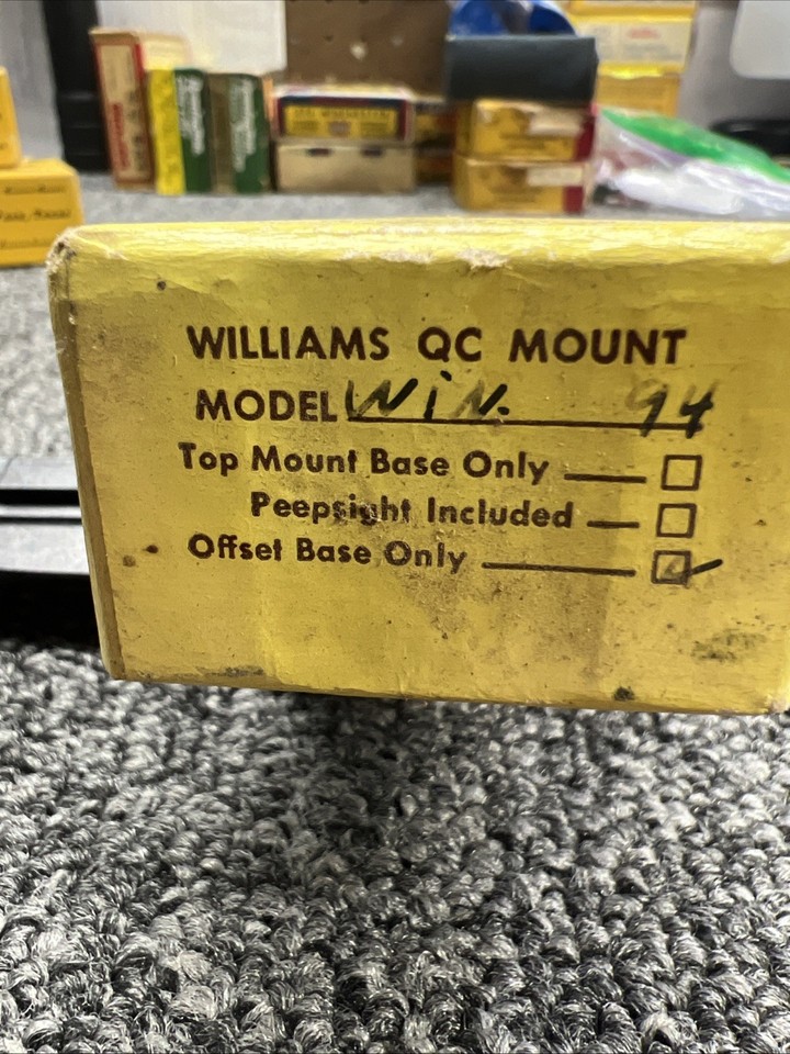 Williams Quick Convertible Scope Mount Winchester 94 | eBay