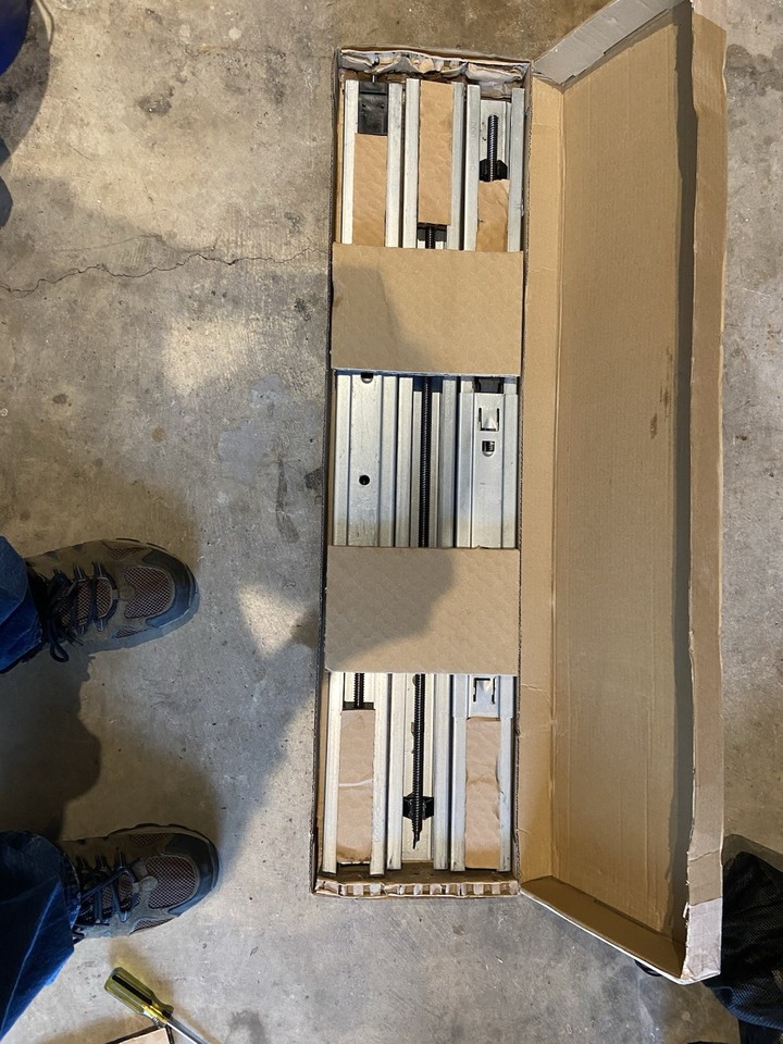 GENIE GARAGE DOOR OPENER "SCREW RAIL" ASSEMBLY MODEL 4063 | eBay