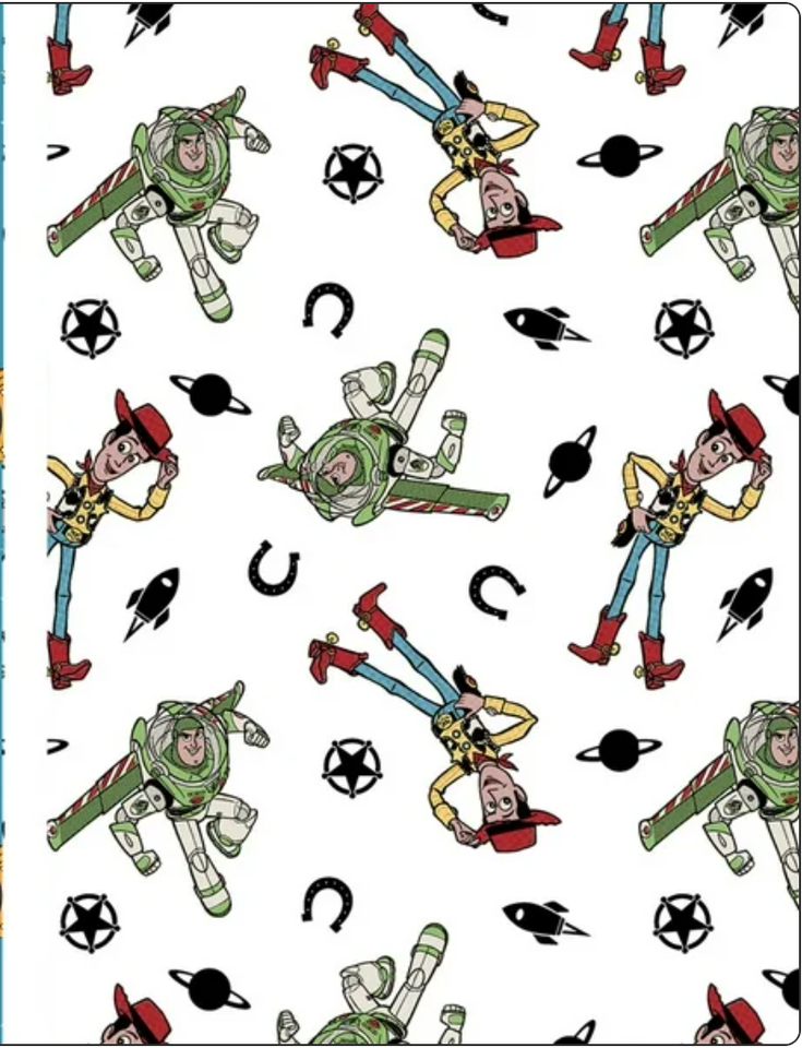Fat Quarter 18" x 21" VERITY Children Licensed Character & Regular 100% ...