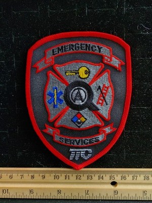 Vintage Fire Department Patch Generic Unbranded No Location Emergency Services | eBay