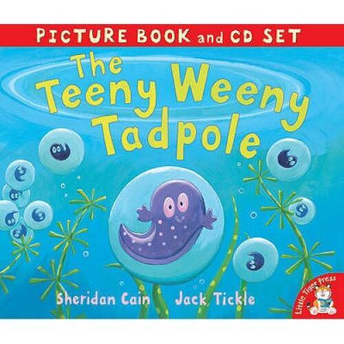 The Teeny Weeny Tadpole (Book CD) - Paperback By Cain, Sheridan - GOOD ...