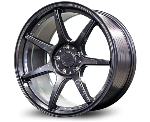 Anovia Kano Wheel 17x9 +35 5x114.3 - GUNMETAL- FOR 350z 370z G35 S2000 ...