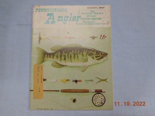 VINTAGE Pennsylvania Angler Magazine August 1969 | eBay