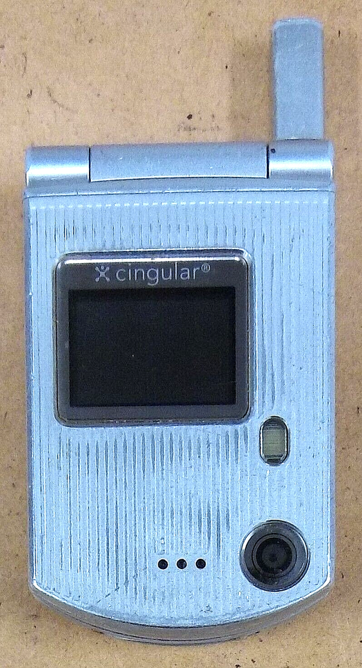 Pantech PG-C300 - Silver ( AT&T / Cingular ) Very Rare Tiny Flip Phone ...