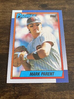 1990 Topps #749 Mark Parent San Diego Padres C8242* | eBay