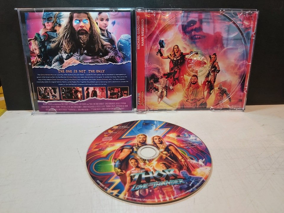 Thor Love And Thunder Original Soundtrack 1CD Michael Giacchino & Nami ...