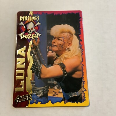 Luna Vachon - "Dirtiest Dozen" - 1995 Action Packed #30 - WWF WWE | eBay
